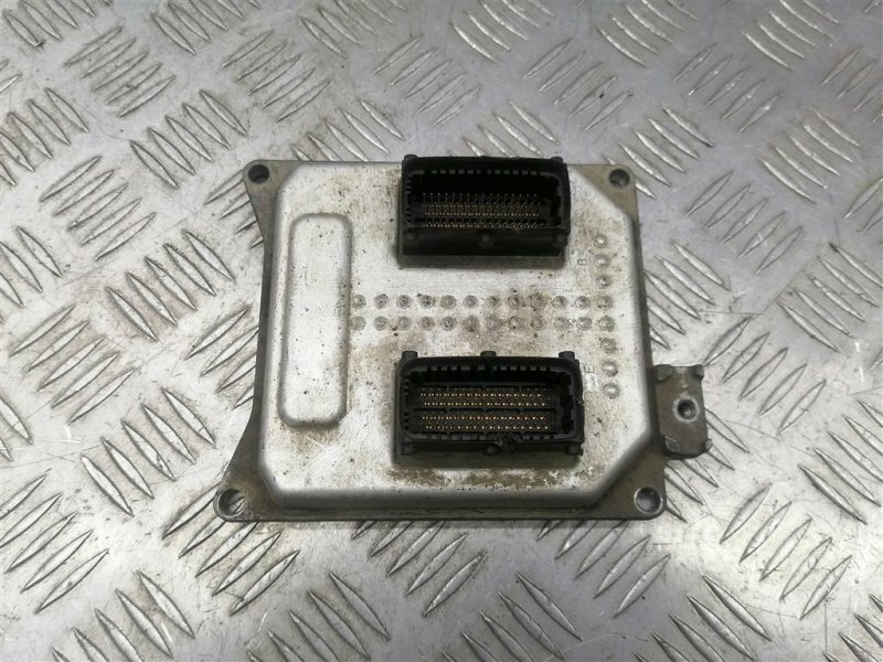 Б/У Блок управления двигателем Opel Vectra C / Опель Вектра C 1.8 Z18XER 140Л.С. 2006