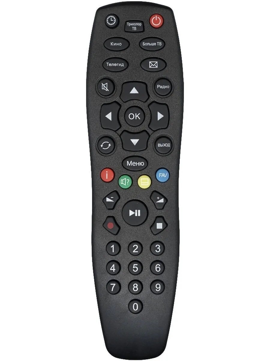 Пульт ДУ для ресиверов ZOLAN GS-B211 (GS -B212), черный