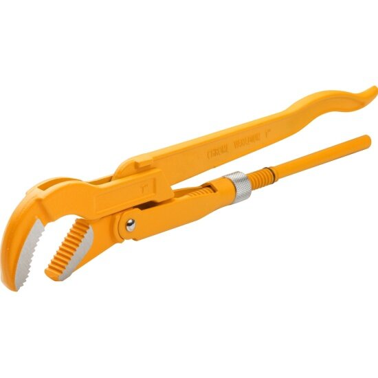 Ключ газовый Tolsen с изогнутыми губками №1.5