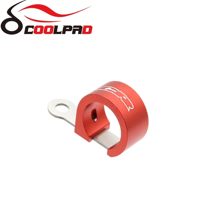 CR125R передний тормозной шланг, зажим-держатель для HONDA CR 80R 85R 125R CR 250R 500R, держатель для масляной линии мотоцикла, кабельные зажимы, аксессуары Red