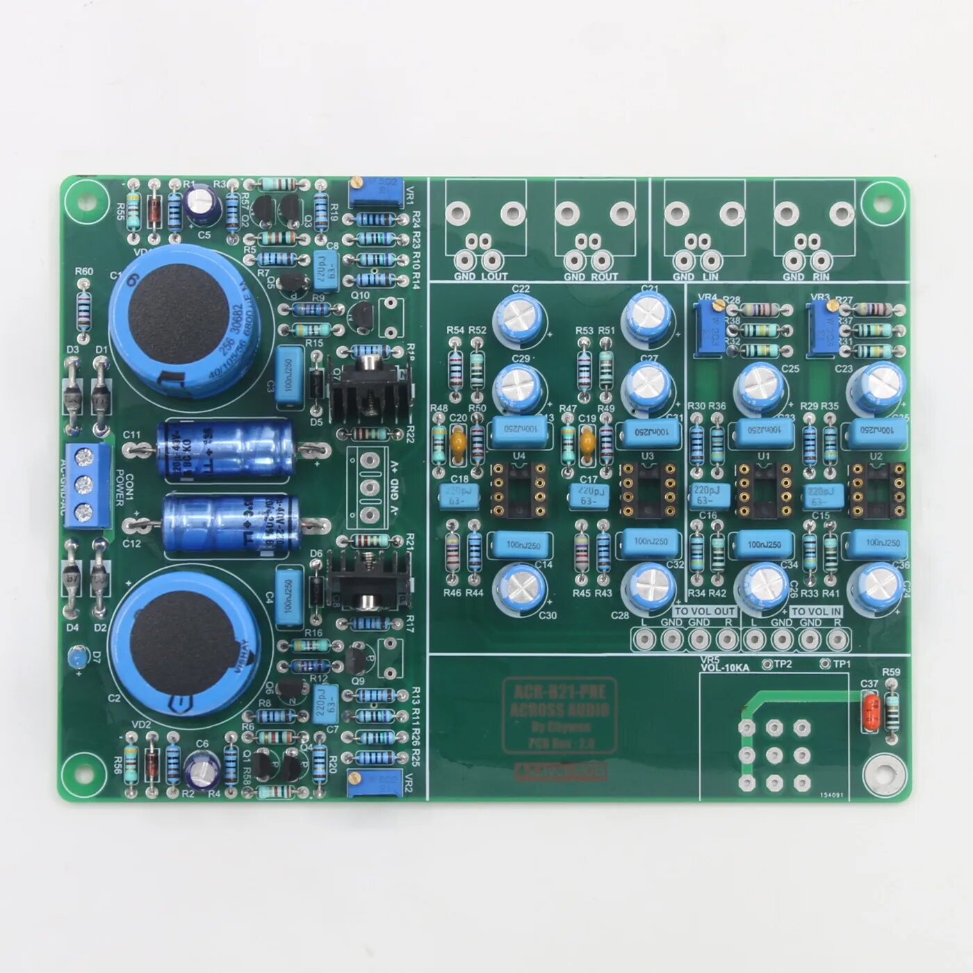 SENGTERBELLE HiFi B21 Предусилитель, Цвет: Assembled Board