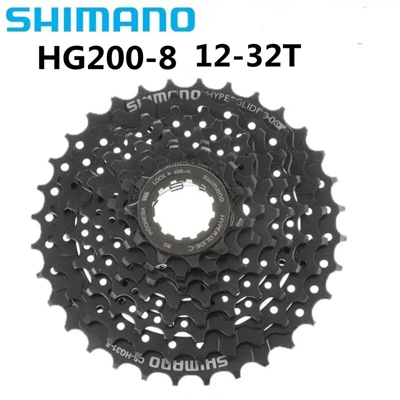 SHIMANO Tourney HG200 кассета для горного велосипеда 7/8/9 скоростей HG200-8 12-32T