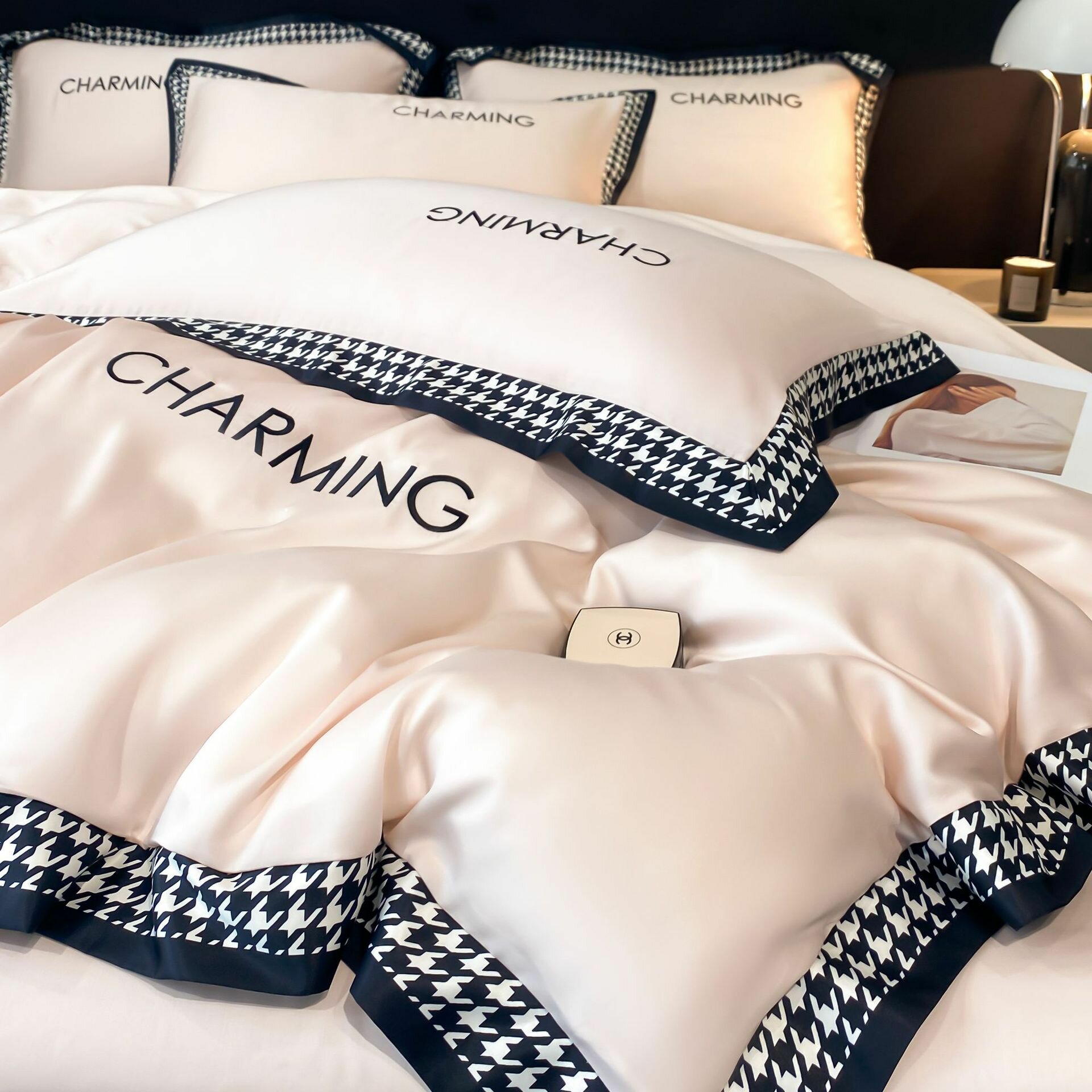 Комплект кровати из четырех предметов 2-х спальное 200х230 см, зимнее -hz