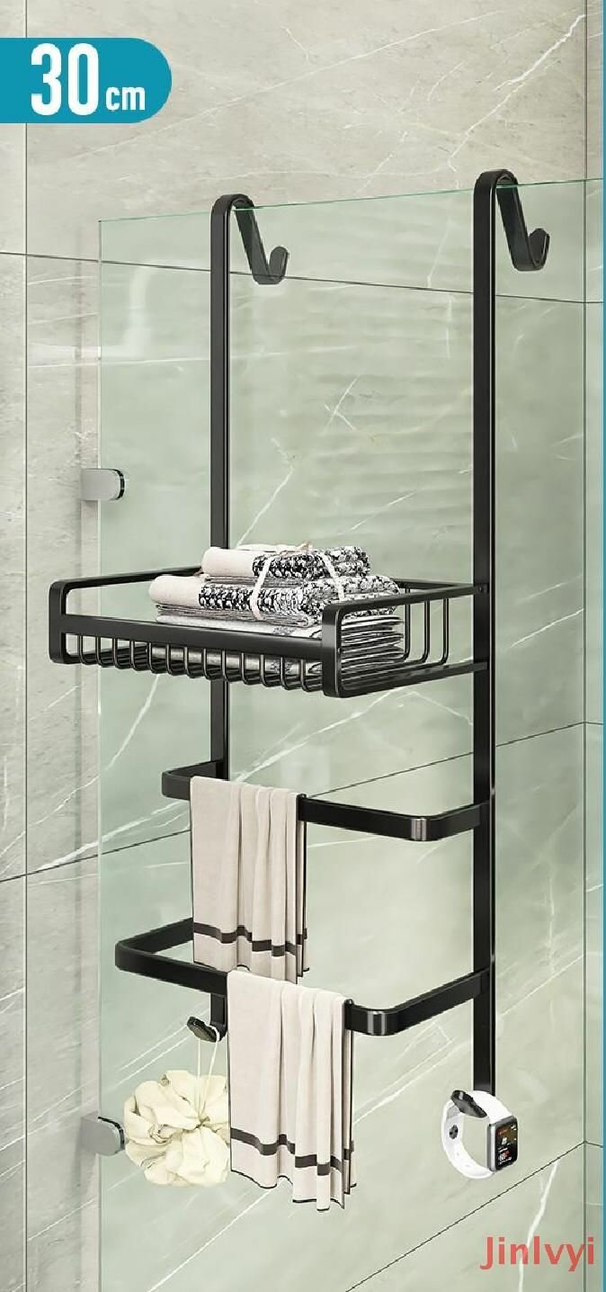 Полотенцесушитель для ванной, без перфорации, космический алюминий, 30см/40см