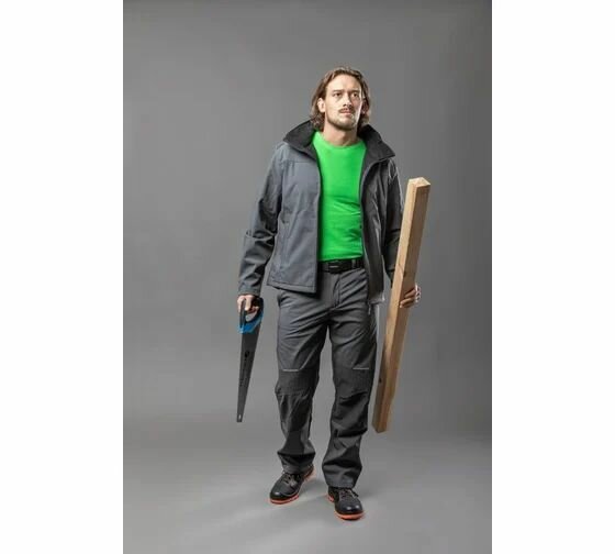 INN куртка софтшелл с капюшоном, графит (комплект с брюками ELDE) HOGERT Польша