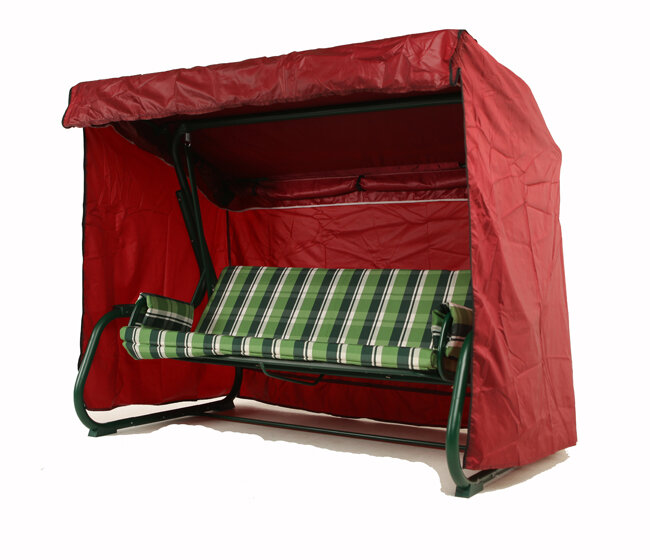 Чехол Gardenluxe для качелей Варадеро (трансформер, 4 молнии) Бордовый
