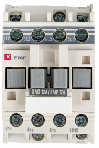 Контактор малогабаритный EKF / ЕКФ PROxima АС IP20 1NО 220В 12А 50Гц, ctr-s-12-220 / коммутационное оборудование