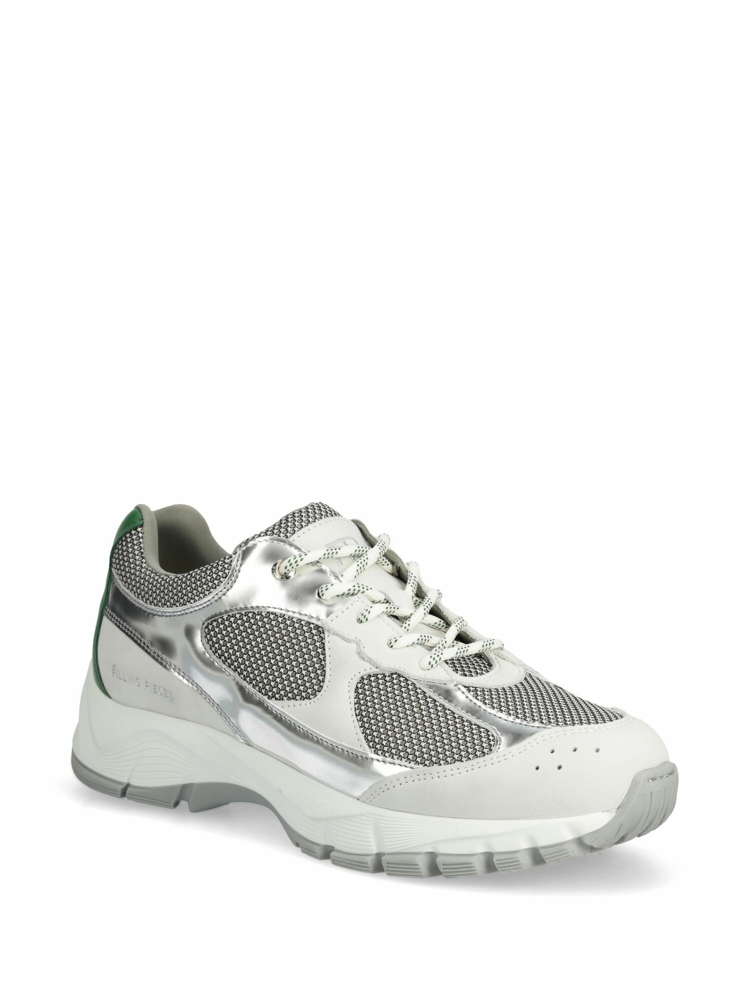 Кроссовки Filling Pieces Oryon Runner Isla, размер 40, серебристый/красный — фото 1