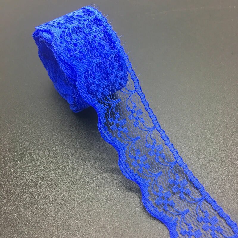Кружевная лента CyanRafts голубая 3/4 дюйма