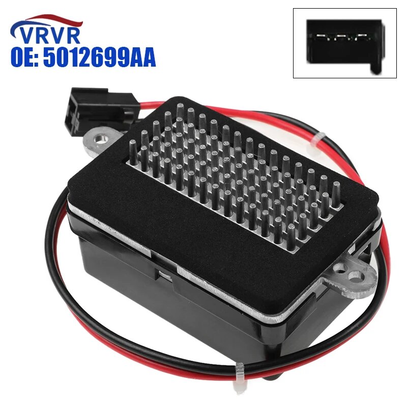 Нагреватель VRVR, моторный нагнетатель, резистор 5012699AA для 1999-2004 Jeep Grand Cherokee WJ 4.0L 4.7L