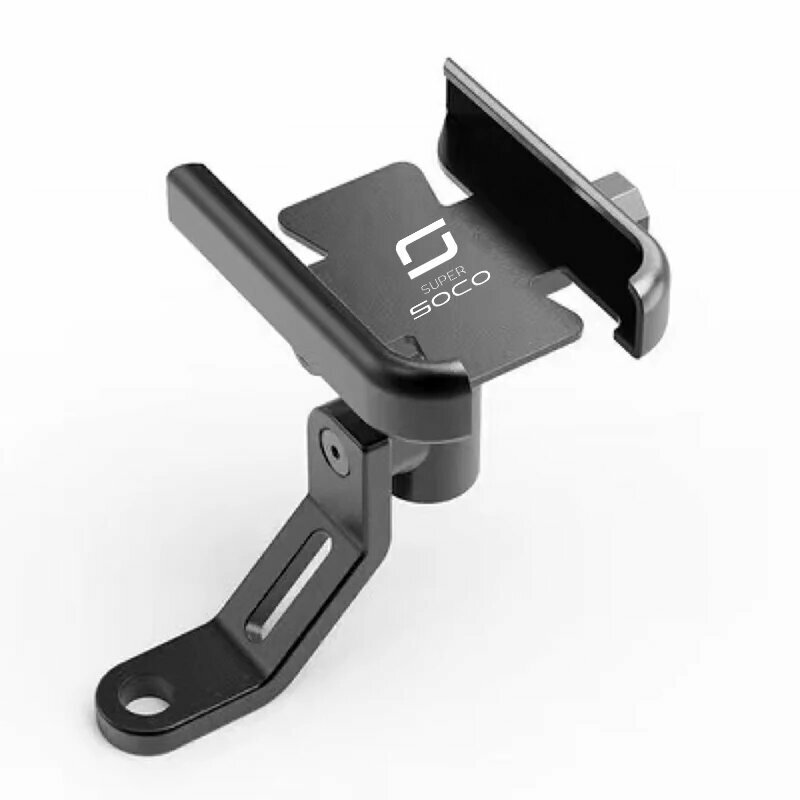 Аксессуары для Super Soco CPx CUmini CUx TC 50 TC Max Wanderer TCMax, держатель для Руля Мотоцикла, кронштейн для подставки GPS Черный, Mirror type Black