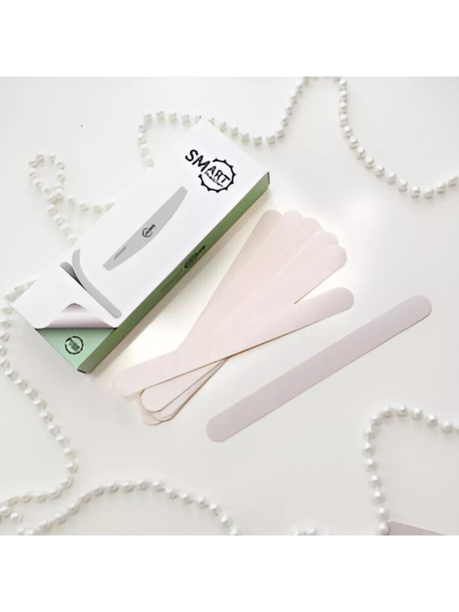 Сменные файлы Smart Master для пилки-основы Smart MINI Premium Push Up 100 грит, 25 шт