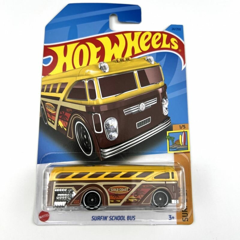 Машинка Mattel Hot Wheels 2023 C4982 Surfin School Bus