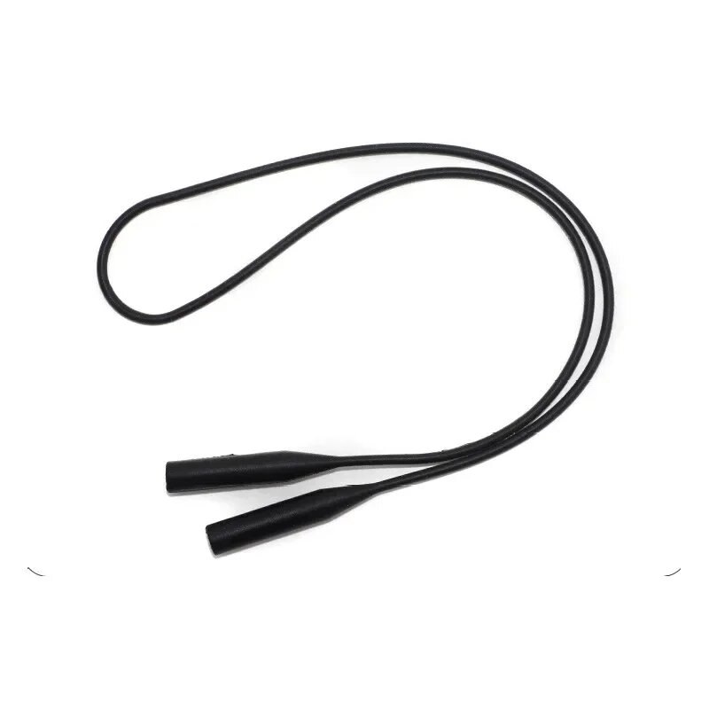 Силиконовый шнур для очков 1 шт. Черный, Black-1pcs