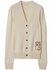 Кардиган BURBERRY Check Label, размер 8, разноцветный