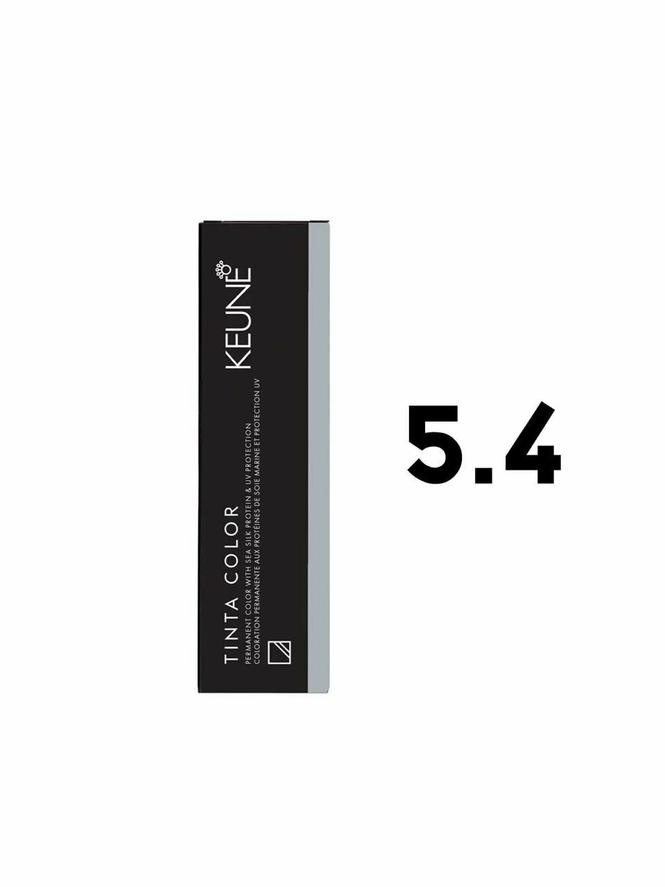 Keune Tinta Color 5.4 - Стойкая краска для волос светлый медный шатен 60 мл