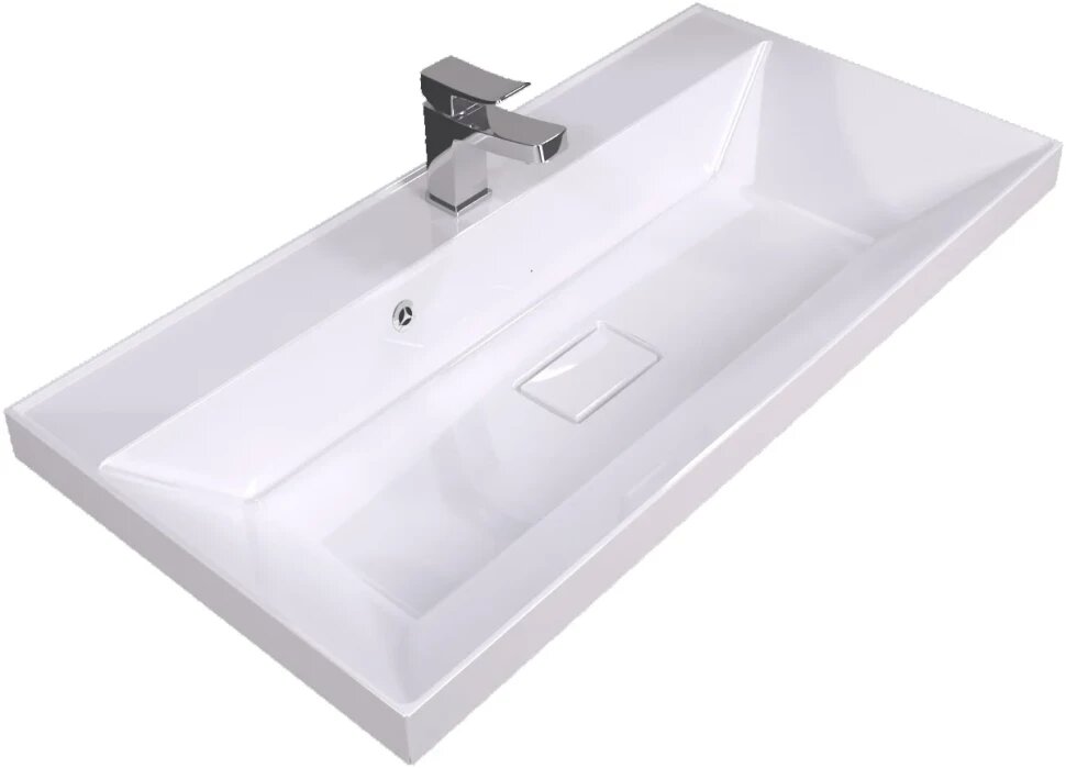 Раковина Uperwood Classic New 291021026 90x45 см, накладная, белый