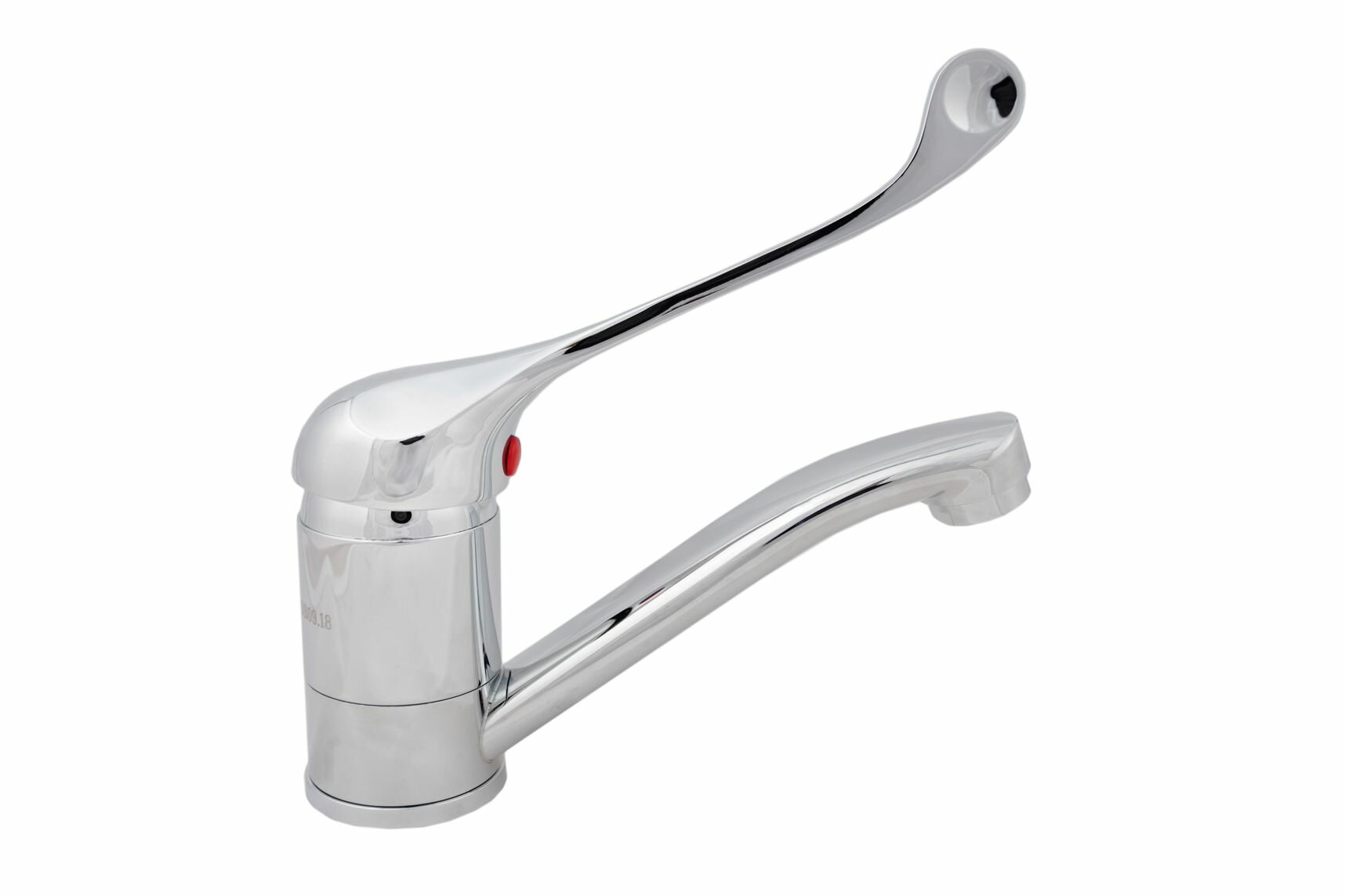 Смеситель Оптима OB4203 хирургический, для кухни, излив 15 см