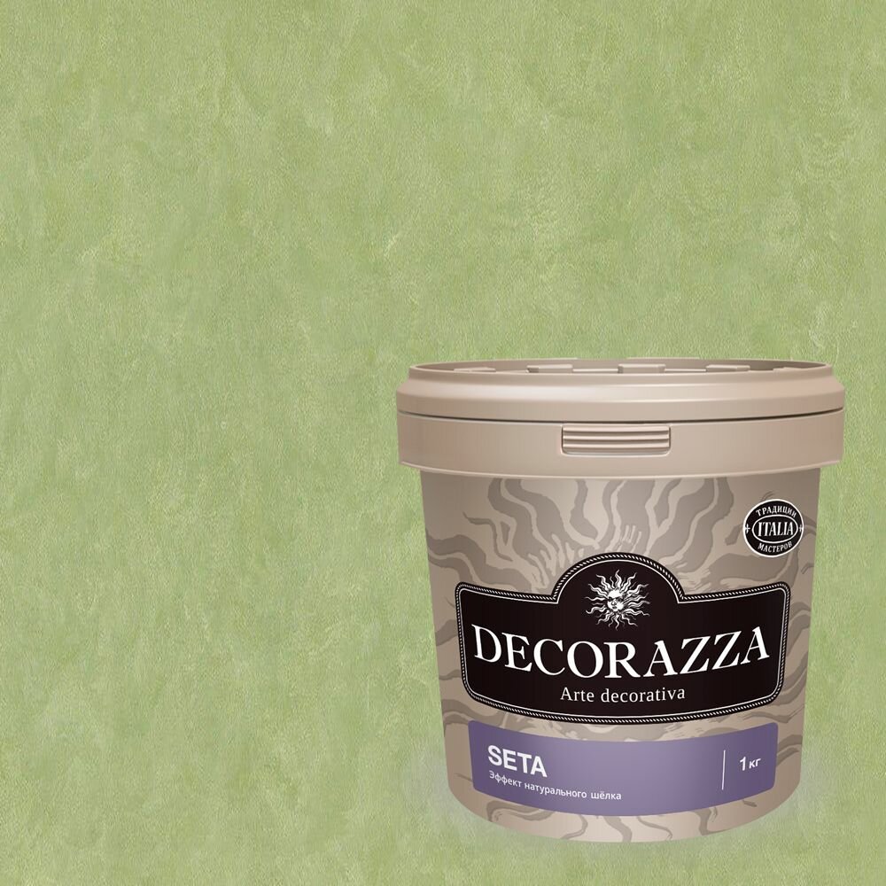 Декоративная штукатурка с эффектом натурального шелка Decorazza Seta (1кг) ST 11-180