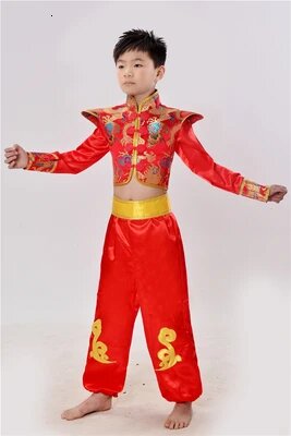 Детский танцевальный костюм дракона CANDEVER L(120-130cm), style7