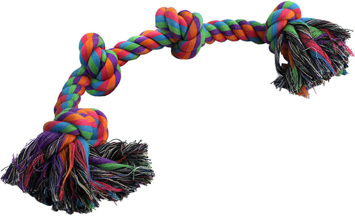 Игрушка для собак Triol Веревка 4 узла 54 см (1 шт)