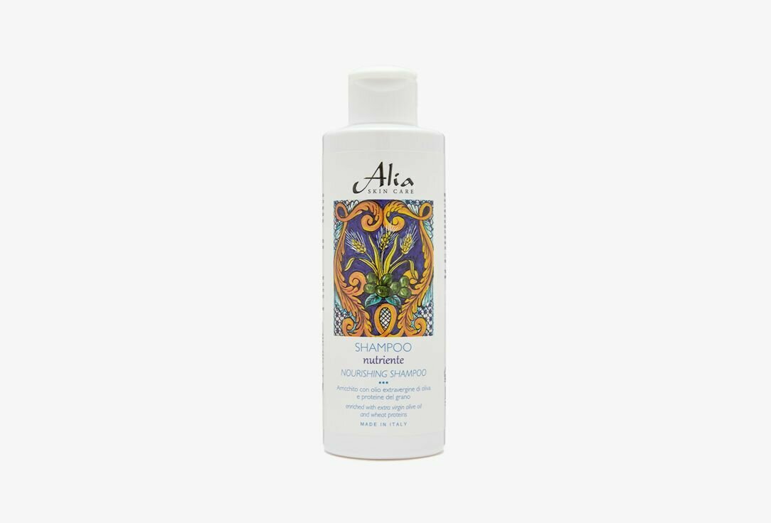 Питательный шампунь для волос ALIA SKIN CARE with wheat proteins 200 мл
