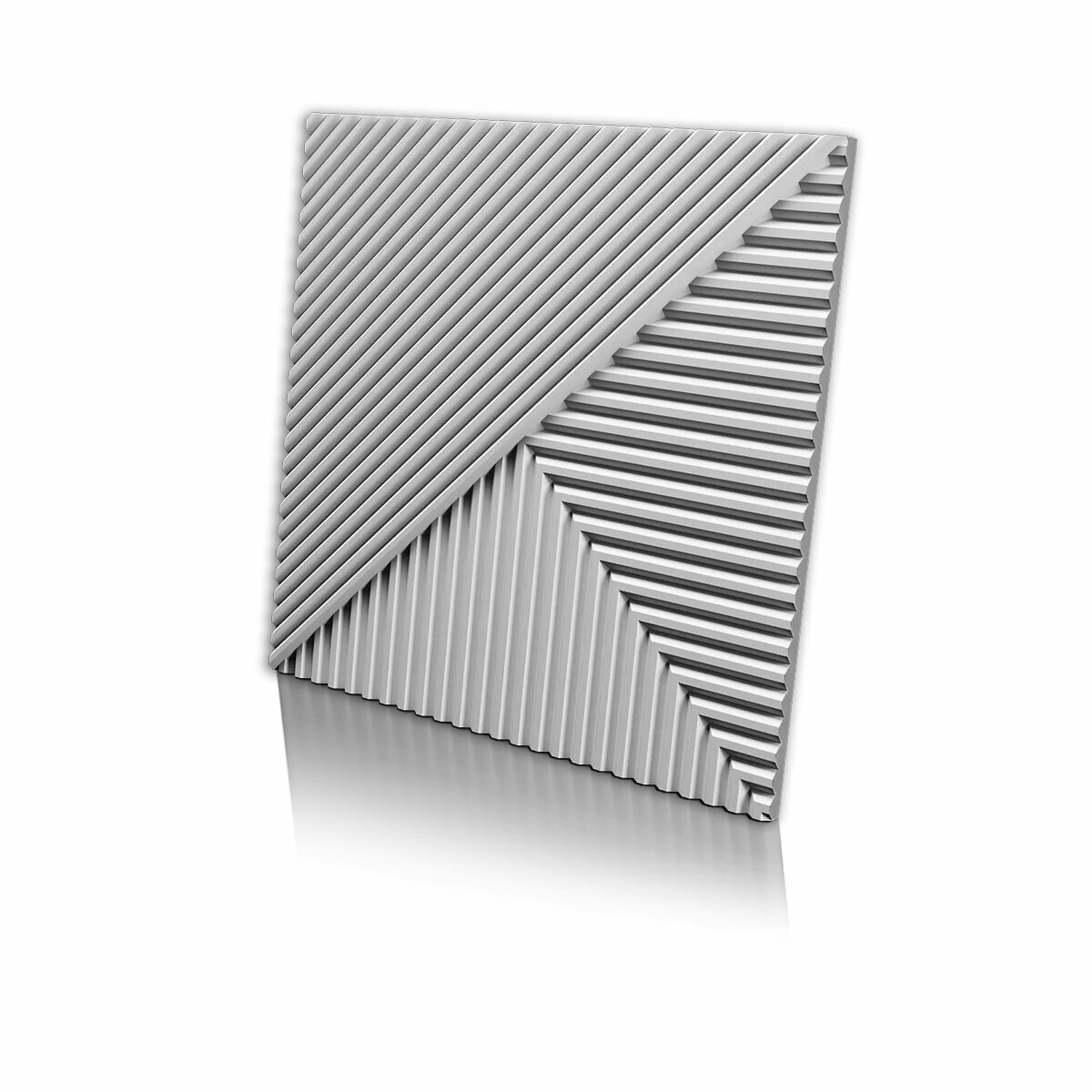 3D стеновая панель из гипса ARCHIMEDE 2 артикул D-0011-2 от Artpole