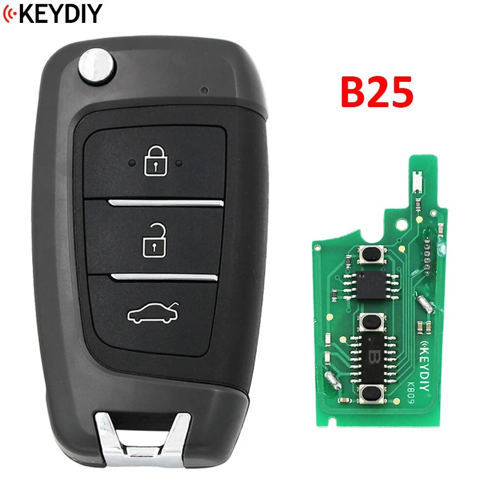 KEYDIY B Series KD дистанционный автомобильный брелок, фотосессия, деталь B25 B27 для KD900, фотосессия Mini KD B25, 5Pcs