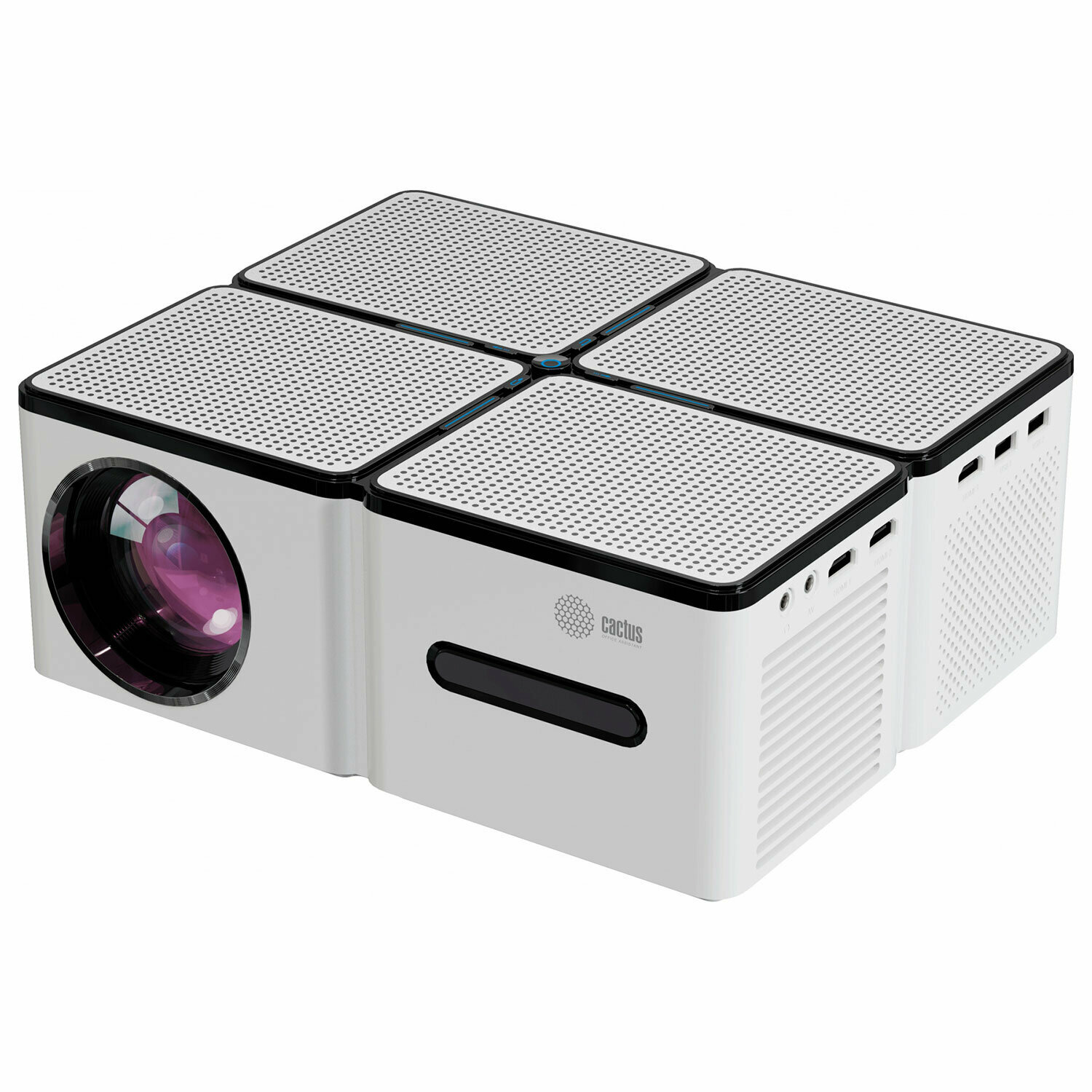 Проектор CACTUS CS-PRO.03WT. FULL HD-A, LCD, 1920x1080, 16:9, 4:3, 7500 лм, 2300:1, 1,73 кг, RO.03WT. WUXGA-A
