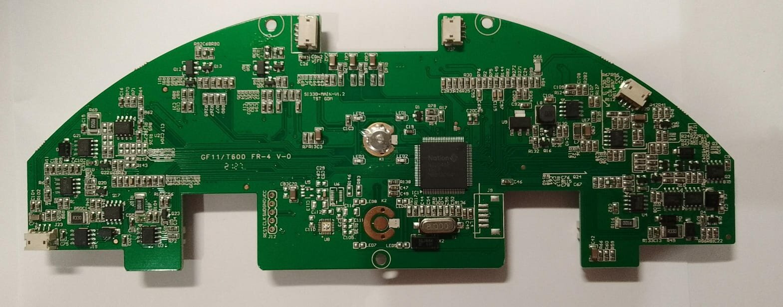 Материнская плата (GF11/T600 FR-4 V-0) робота пылесоса NOVEX (NRT20W11)