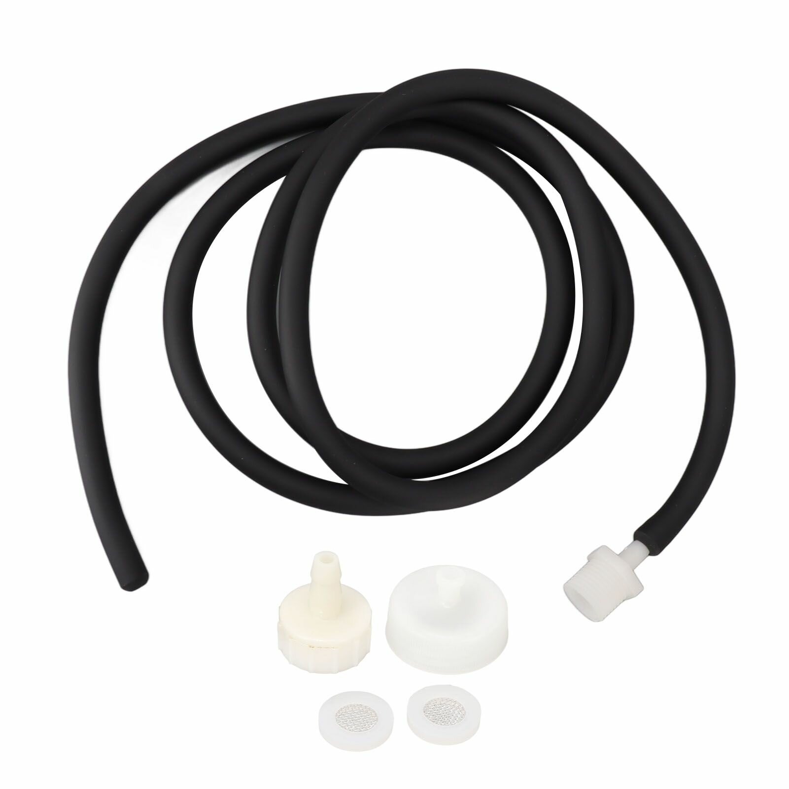 Набор для клизмы, силиконовая трубка, 200 см, многоразовый, черный