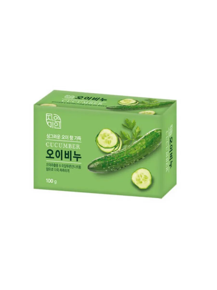 Мыло Mukunghwa Moisture Cucumber, с экстрактом огурца, 100 г