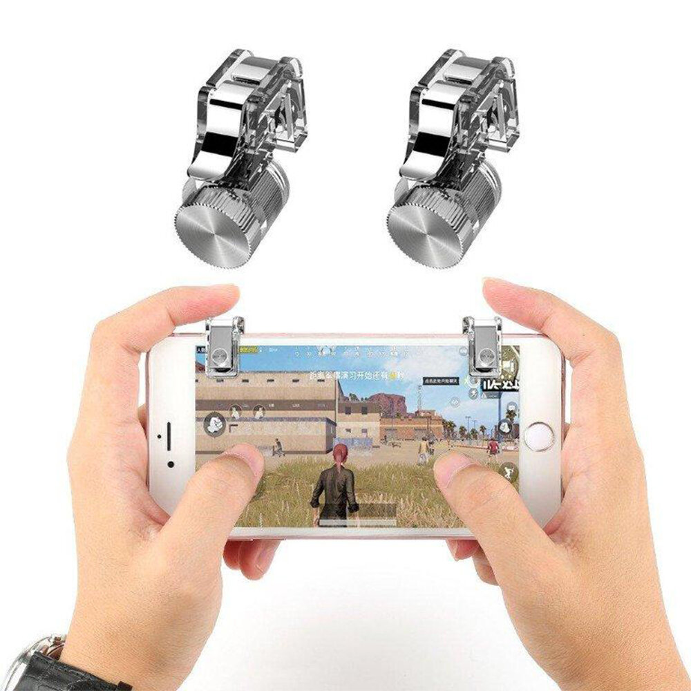 Триггеры R11 для смартфона / Курки для игры в PUBG Mobile, Fortnite, COD / Пластмассовый геймпад для телефона