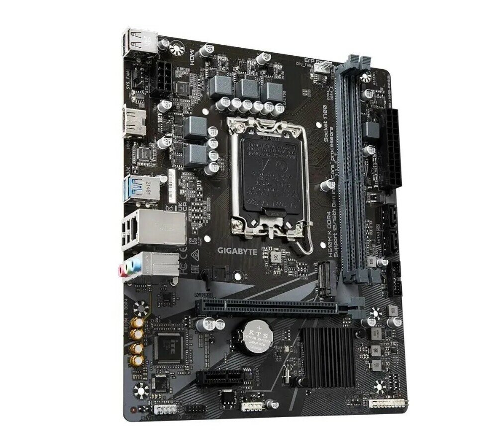 Материнская плата Gigabyte H610M K DDR4