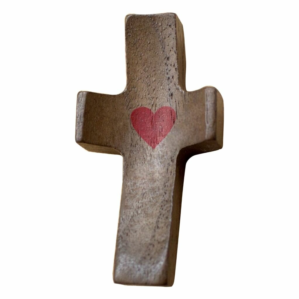 Пасхальные подарки с крестом, небольшие подарки для друзей, снимающие беспокойство (черный орех)-красный