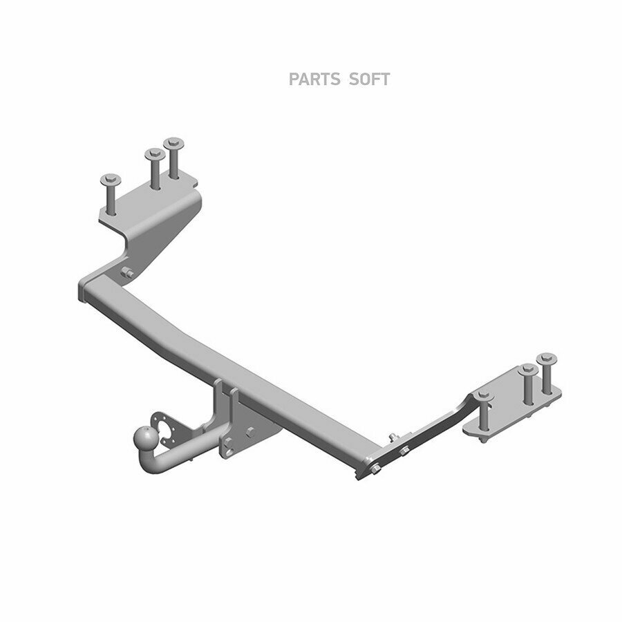 Фаркоп Great Wall Hover H6 SUV 2013г.-по н. в. (без электрики) от официального дистрибьютора, AVTOS, артикул GW11
