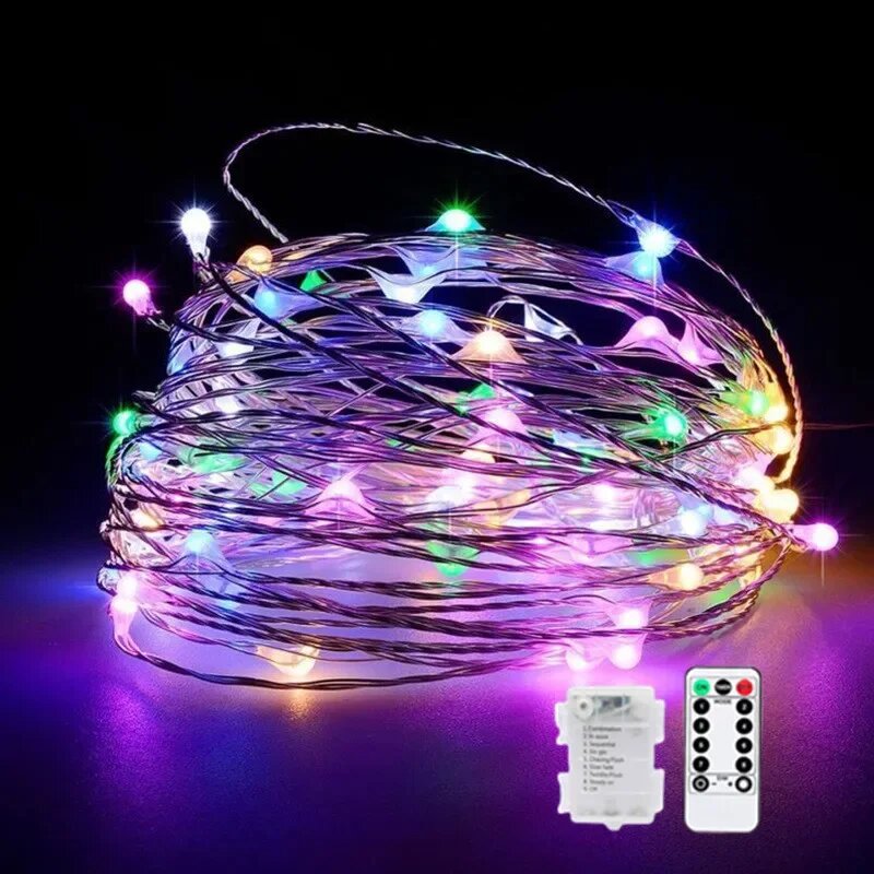 Гирлянда светодиодная Multicolor, 20M, 20LED, 8 режимов