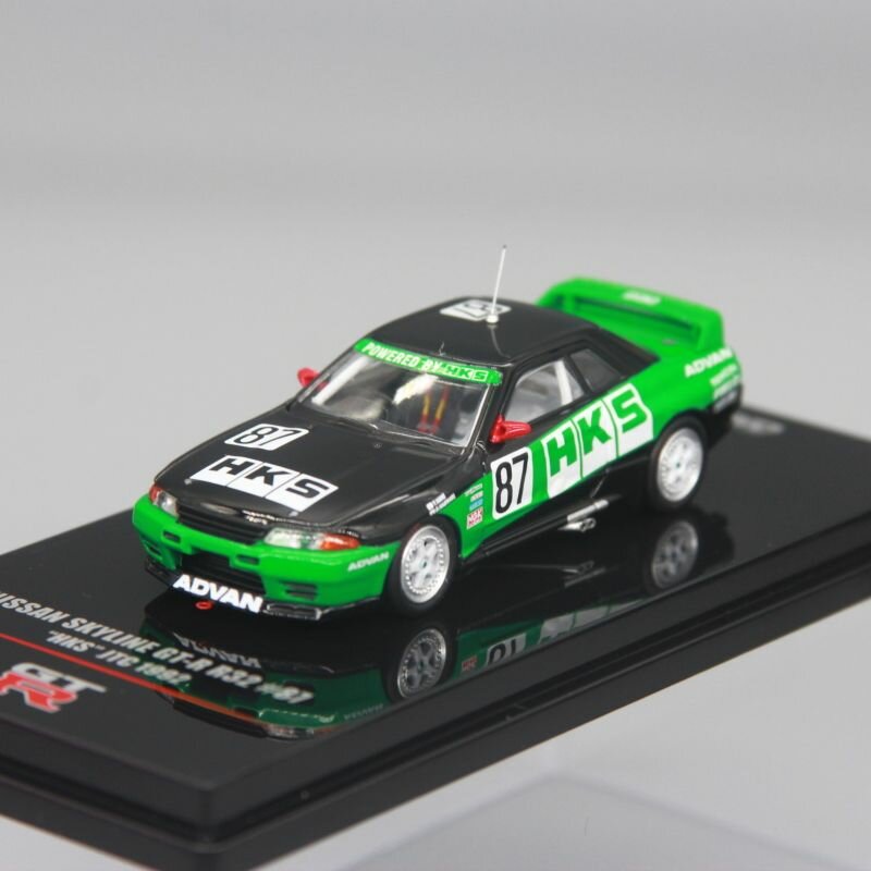 Inno 1:64 JAPAN TOURING CAR CHAMPIONSHIP 1992 Легковая модель автомобиля, черный, зеленый, бирюзовый