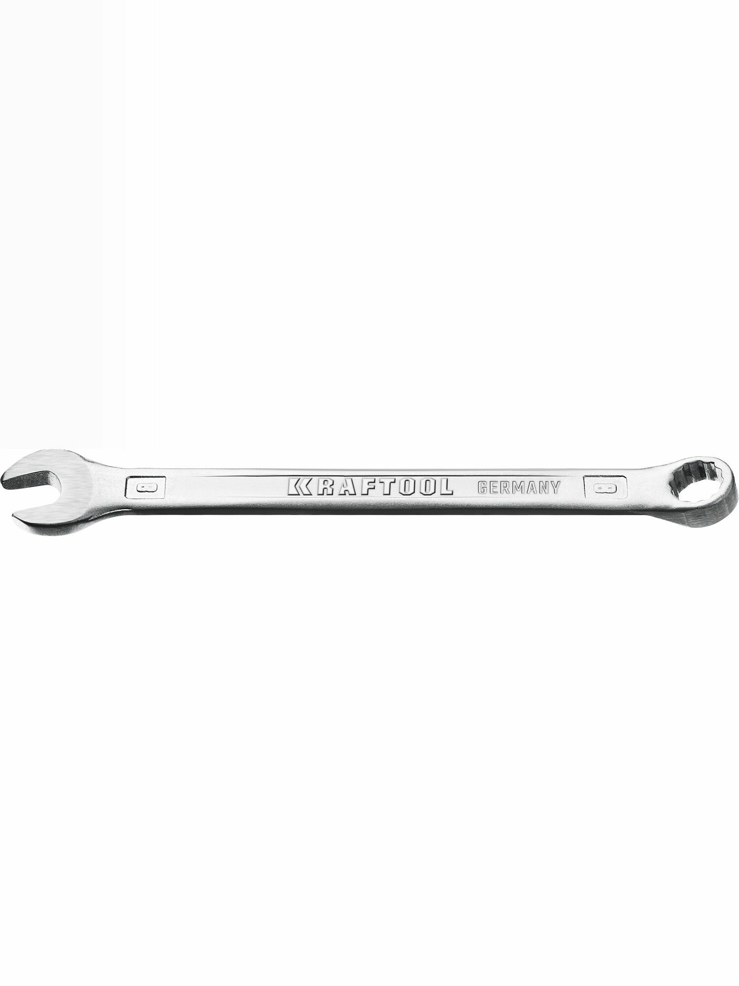 Гаечный ключ Kraftool 27079-08_z01, комбинированный, хромованадиевый, 8 мм