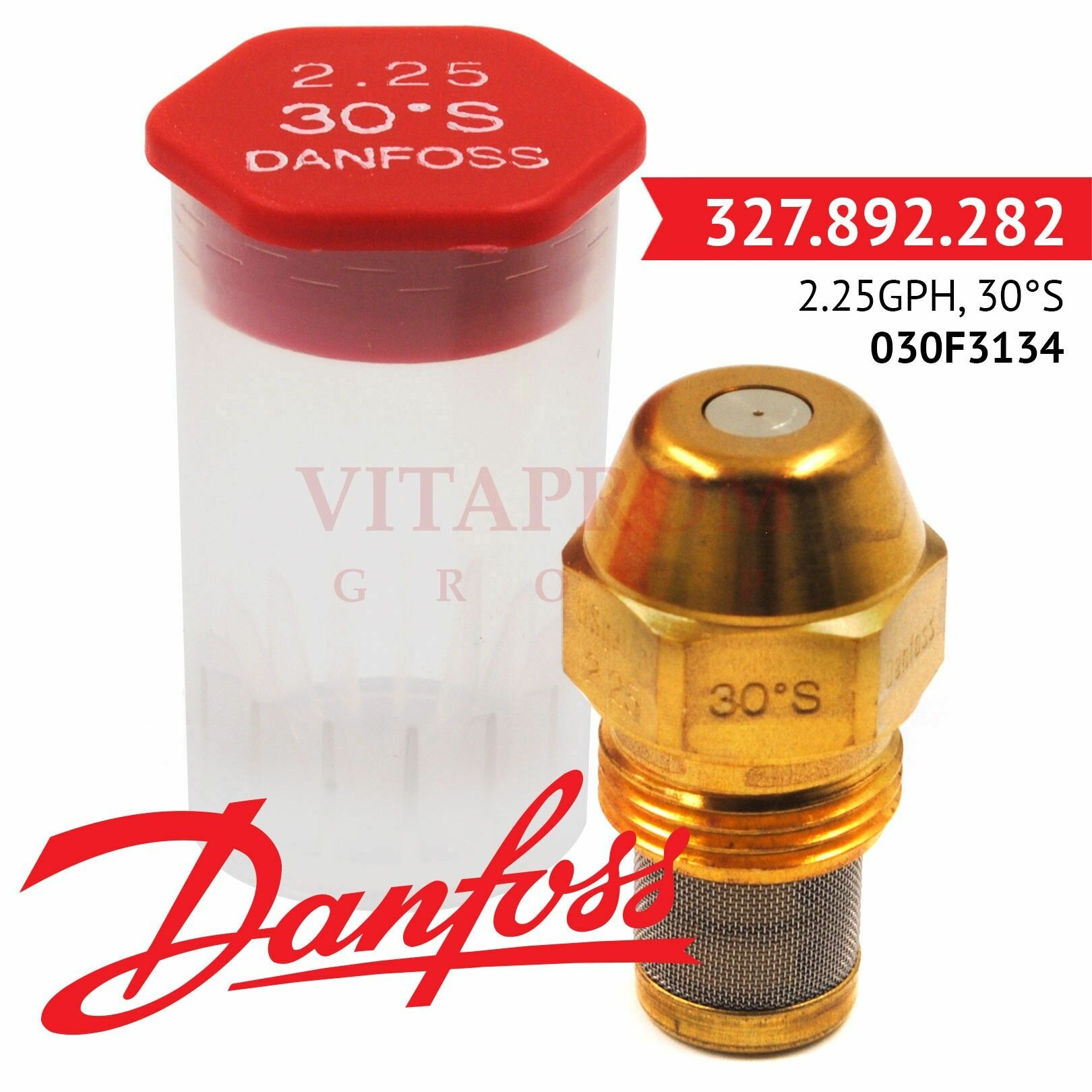 Форсунка Danfoss 2.25GPH, 30S, 030F3134