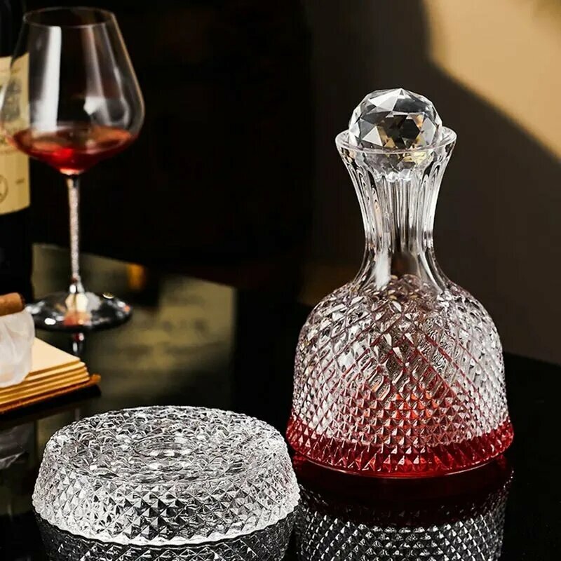Графин для водки "Crystal", бессвинцовый хрусталь, 1л, прозрачный — фото 1