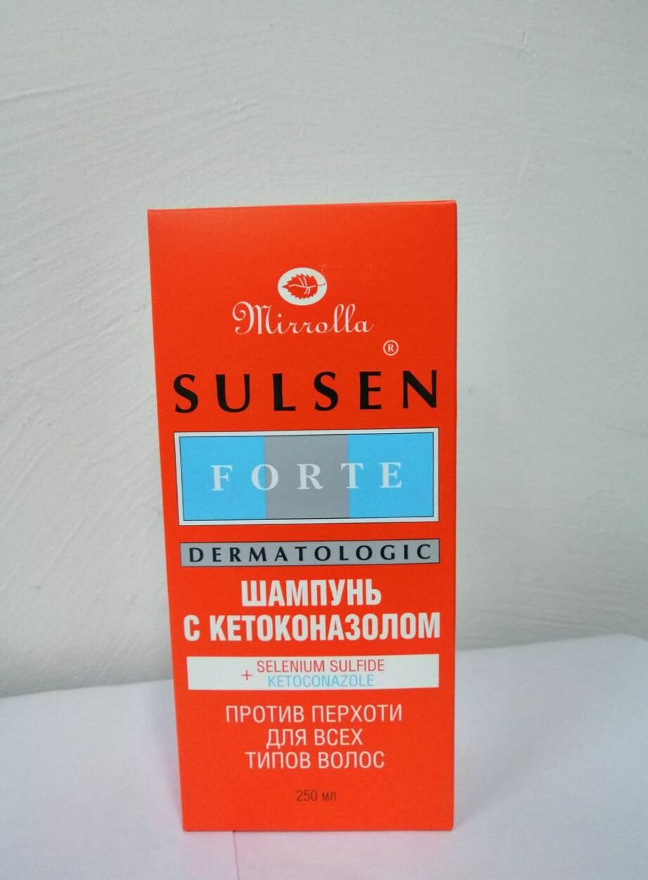 Сульсьен Форте Шампунь с кетоконазолом 250мл