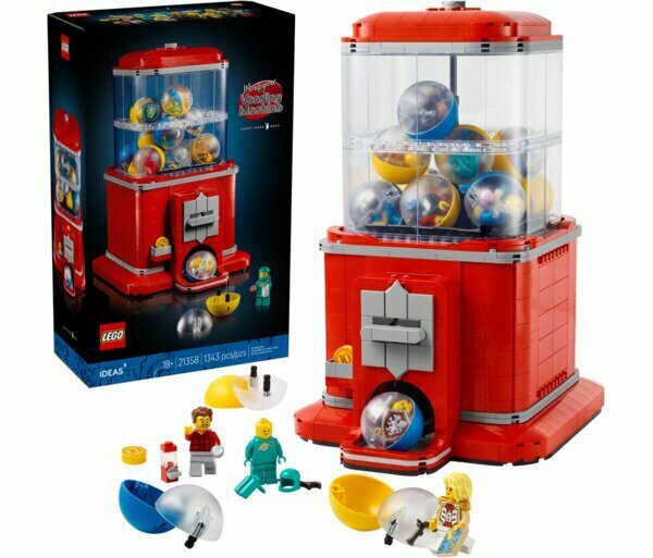 Конструктор LEGO Ideas 21358 Автомат по продаже минифигурок (Lego 21358)