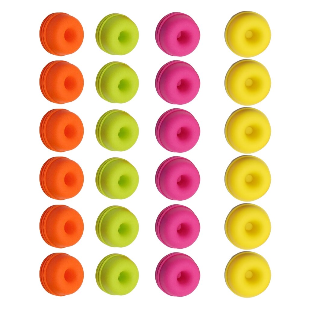 Круглые Силиконовые Формочки Для Кексов, Устойчивые К Высоким Температурам, Легкий Инструмент Для Демонтажа