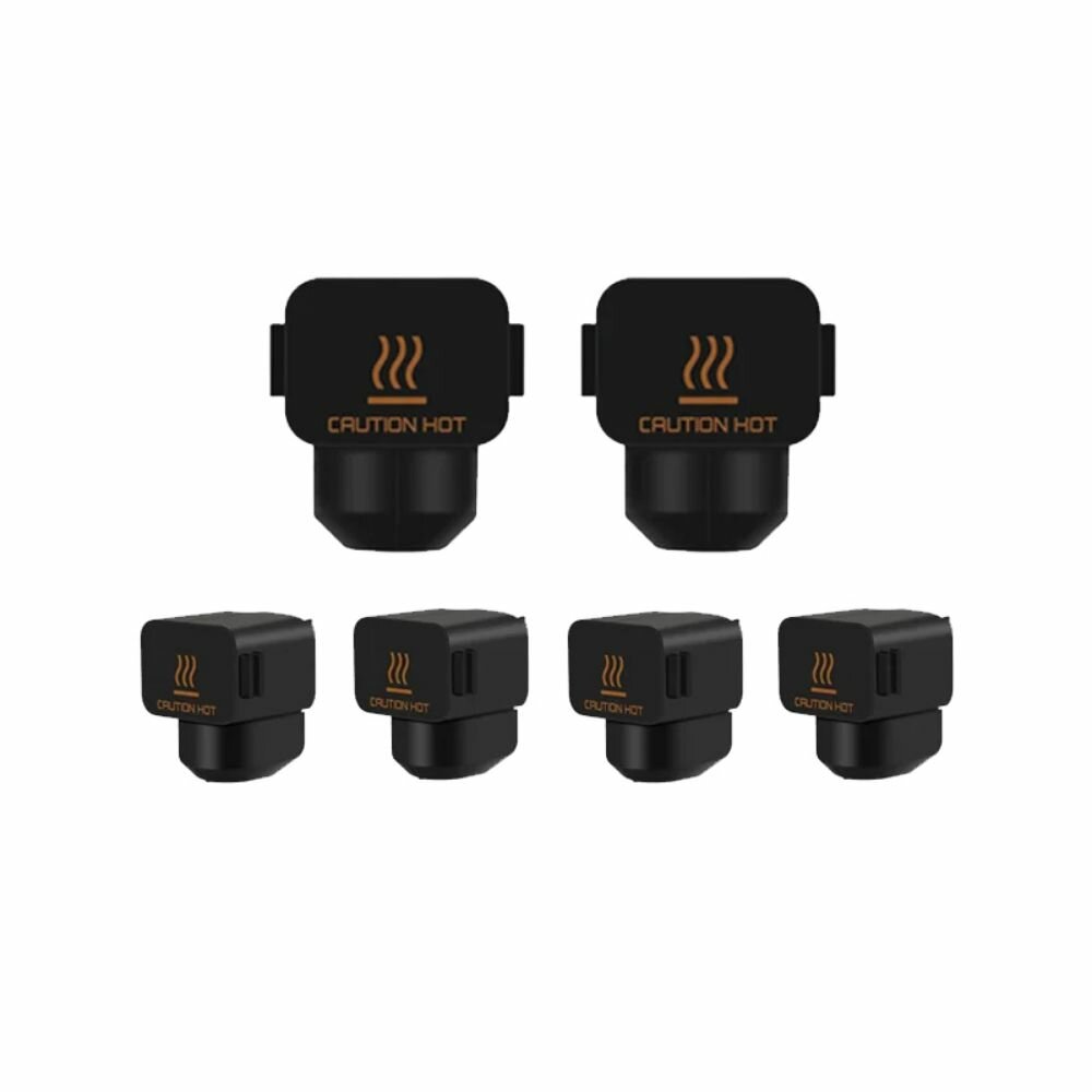 Силиконовые чехлы для нагревательного блока 3D-принтера Bambu Lab A1 Mini, силиконовый чехол для теплоизоляции хотэнда A1.