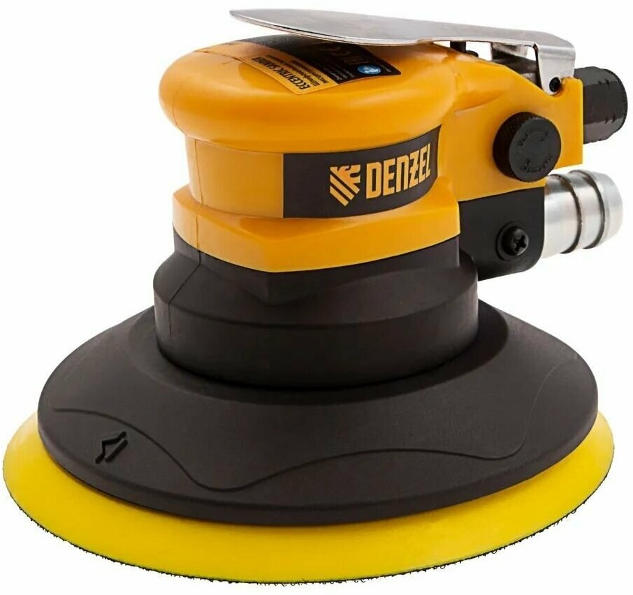 Эксцентриковая шлифовальная машина EPG150, 150 мм, 10000 об/мин, 5 мм, 160 л/мин Denzel 57476