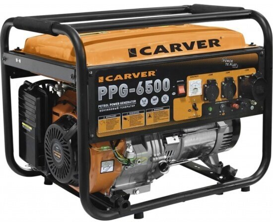 Генератор бензиновый Carver PPG-6500