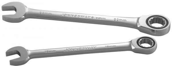 Ключ комбинированный трещоточный 19х19 Jonnesway W45119, 48088