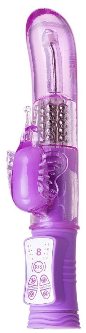 Ротационно-клиторальный стимулятор A-Toys High Tech Vibrator (8 реж. вибрации, 4 реж. ротации)