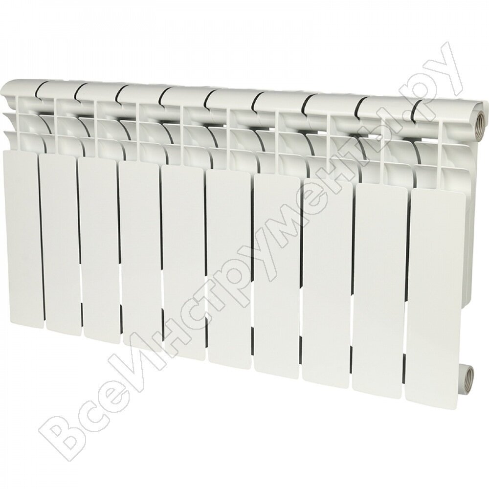 Биметаллический радиатор ROMMER Profi BM 350 BI350-80-80-130 10 секций RAL9016 86632